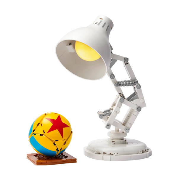 Lego Ideas 21357 Disney Pixar Luxo Jr Lamp With Pixar Ball 613 Piece Set
