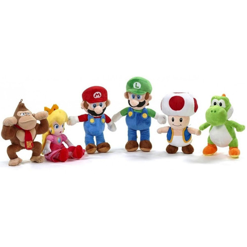 Super Mario 36cm Soft Toy (Styles Vary)