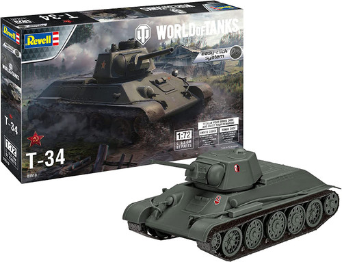 Revell T-34 World Of Tanks 1:72 Scale