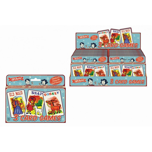 12 Packs of Retro Card Games