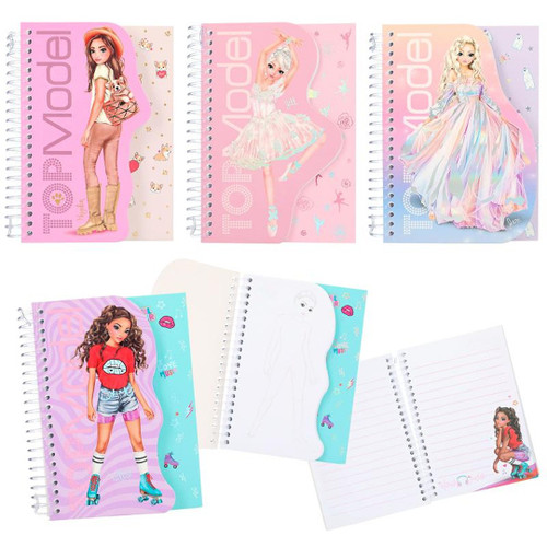 TOPModel Spiral Notebook (Styles Vary, One Supplied)