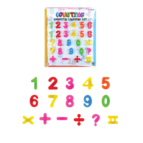 Magnetic Numbers 26 Piece Set