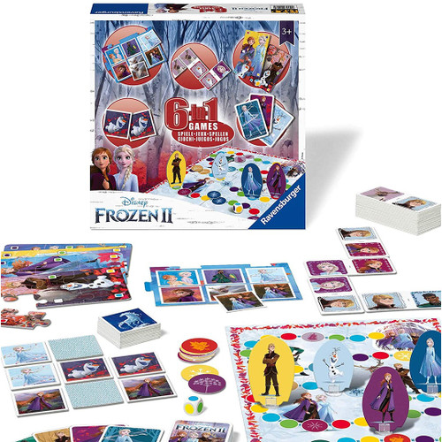 Ravensburger Disney Frozen 2 6-In-1 Board Game