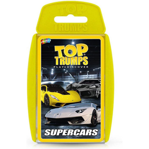 Top Trumps Supercars Card Game