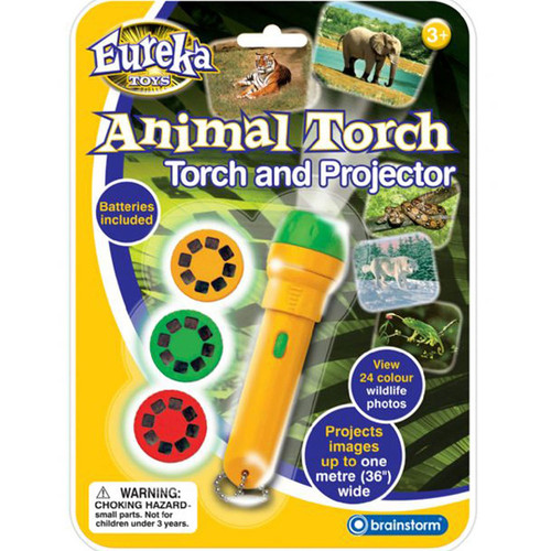 Eureka Toys Animal Torch And Projector