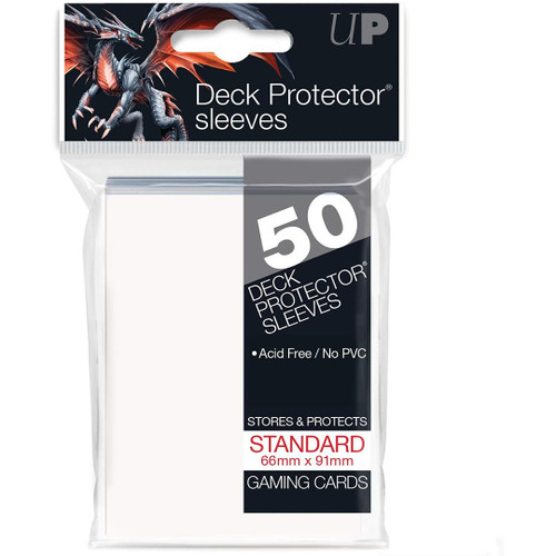 Ultra Pro Standard Card Sleeves (White)