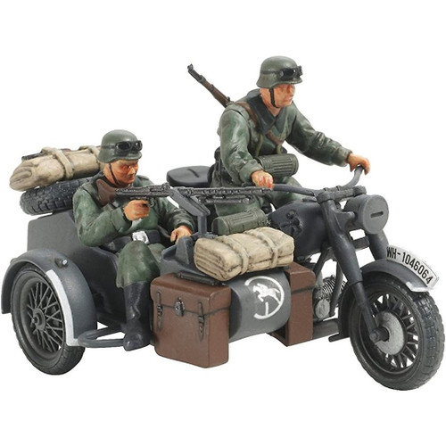 Tamiya 32578 German Bike & Sidecar Model Kit