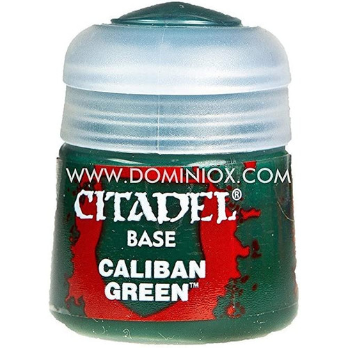 Games Workshop - Citadel Colour Base: Caliban Green (12ml) Paint
