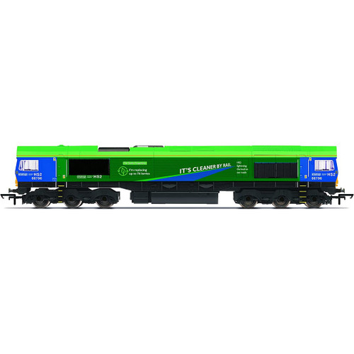 Hornby Gbrf Hs2 Class 66 Co-Co 66796 'The Green Progressor' - Era