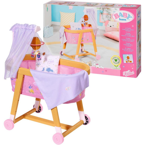 Baby Born Good Night Bassinet For 43cm Dolls