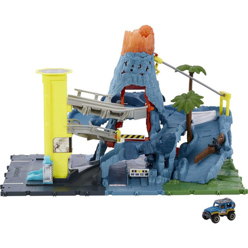 Matchbox Action Drivers Volcano Escape Playset