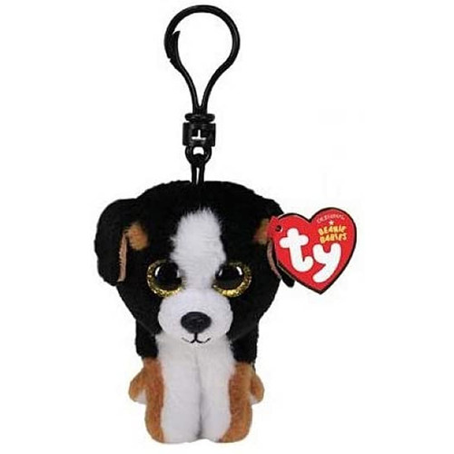 TY Key Clip Roscoe the Dog