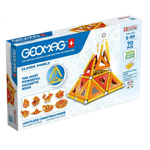 Geomag Classic 70 Piece Magnetic Building Kit