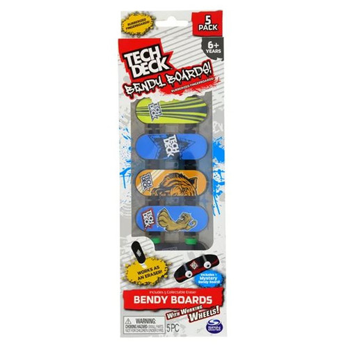 Tech Deck Bendy Boards 5-Pack