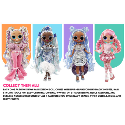 L.O.L. Surprise Omg Fashion Show - Hair Edition (Styles Vary, One Supplied)
