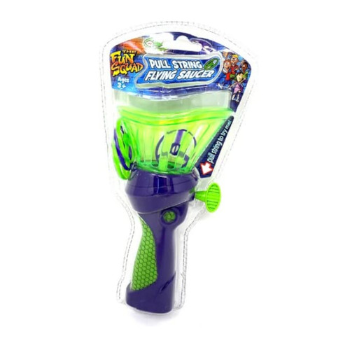 Pull String Flying Saucer