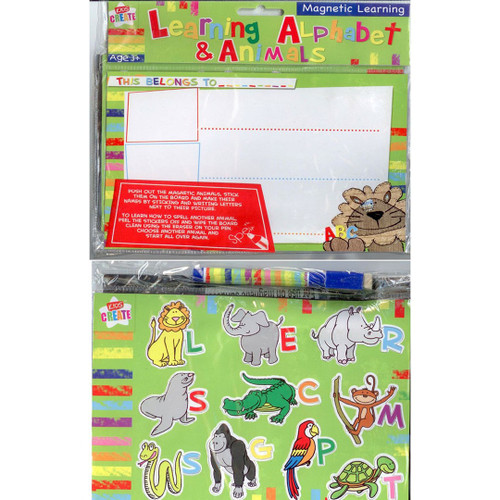 Magnetic Learning Alphabet And Animals