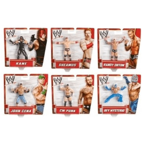 WWE Wrestler Rumblers 10cm Figure (Styles Vary, One Supplied)