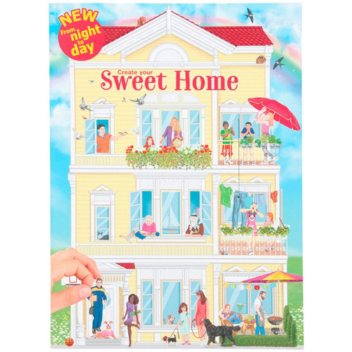 Create Your Sweet Home Sticker Book