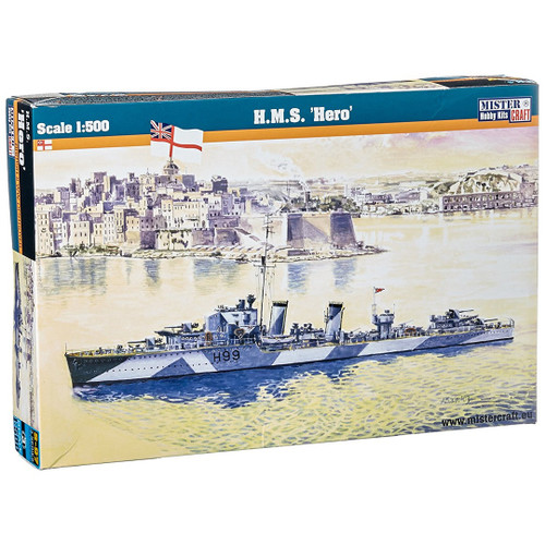 Mistercraft Mcs97 1:500 Hms Hero Model