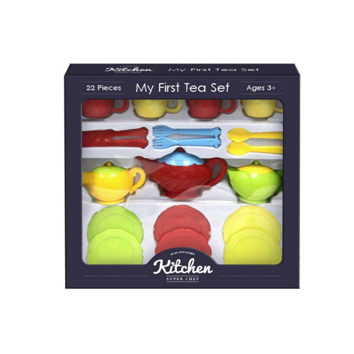 Kitchen Super Chef My First Tea Set Large 19 Piece