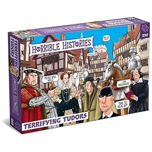 Horrible Histories Terrifying Tudors 250 Piece Jigsaw Puzzle