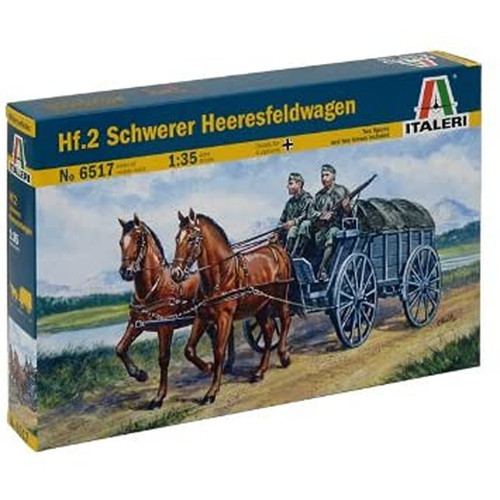 Italeri WWII German Hf.2 Schwerer Heeresfeldwagen - 1/35 Plastic Kit