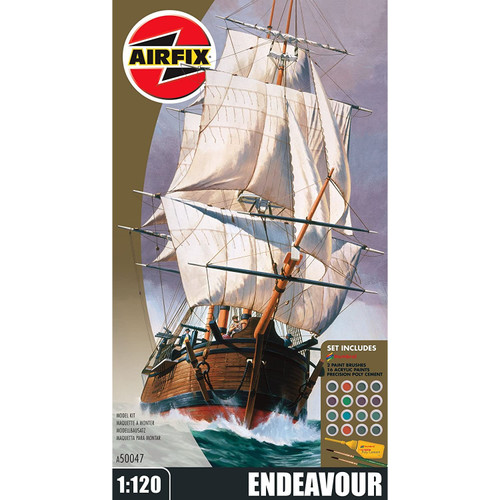 Airfix A50047 Endeavour Bark And Captain Cook 250Th Anniversary