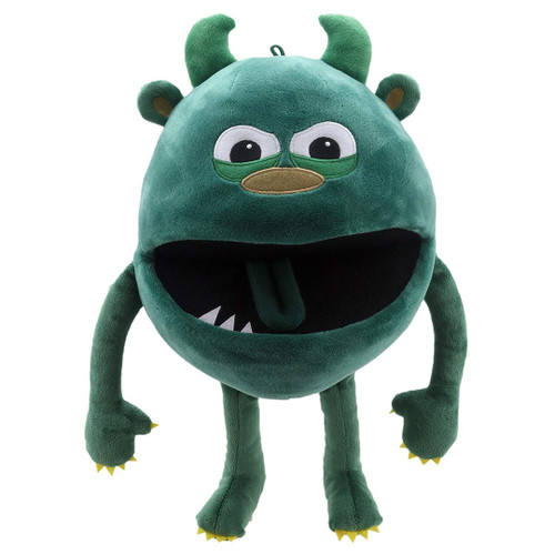 The Puppet Company - Baby Monsters - Green Hand Puppet