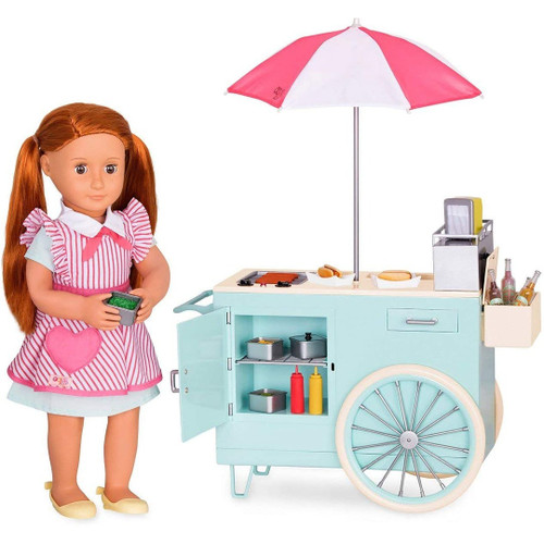 Our Generation Retro Hot Dog Cart