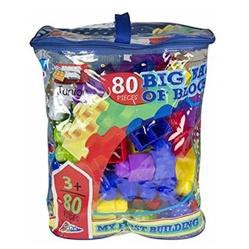 Grafix Big Bag of Blocks 80 Piece