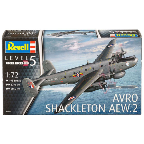 Revell 04920 1:72 Avro Shackleton Mk.2 AEW Plastic Model Kit