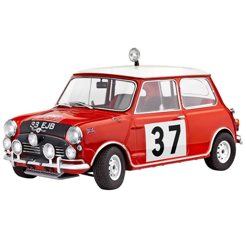 Revell 07064 1:24 Mini Cooper Winner Rally Monte Carlo 1964 Plastic ...