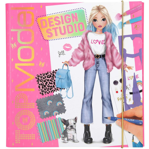 TOPModel Colouring Book Create your TOPModel Design Studio