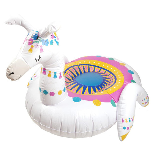 Wild N Wet Giant Inflatable Llama Pool Lounger