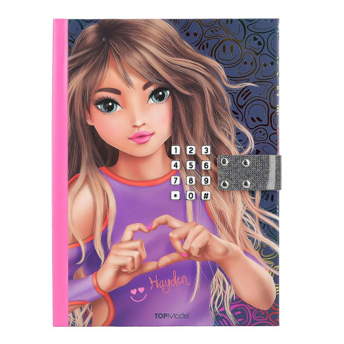 Topmodel Diary With Code And Sound Night Light