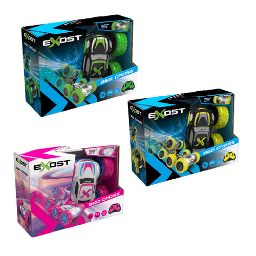 Exost Radio Control 360 Cross Flash Stunt Car - 1 Supplied