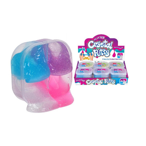 Glitter Crystal Putty 4 In 1 Slime Fidget Toy