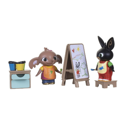Bing Paint With Bing Figurines and Playset