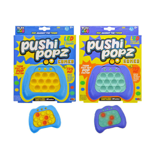 Pushi Popz Light & Sound Fidget Timer Game