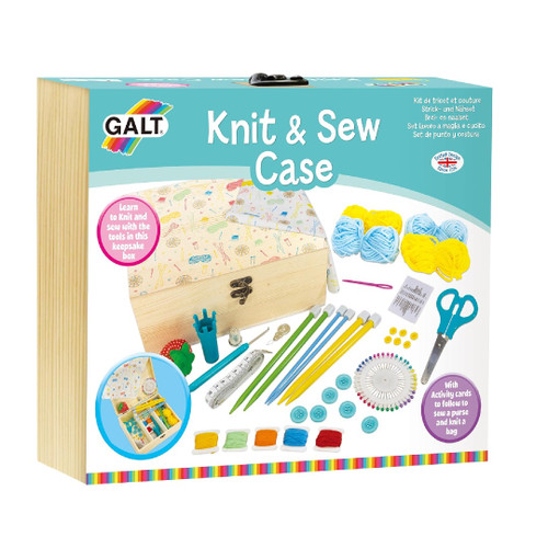 Galt Knit & Sew Case Childrens Activity Pack