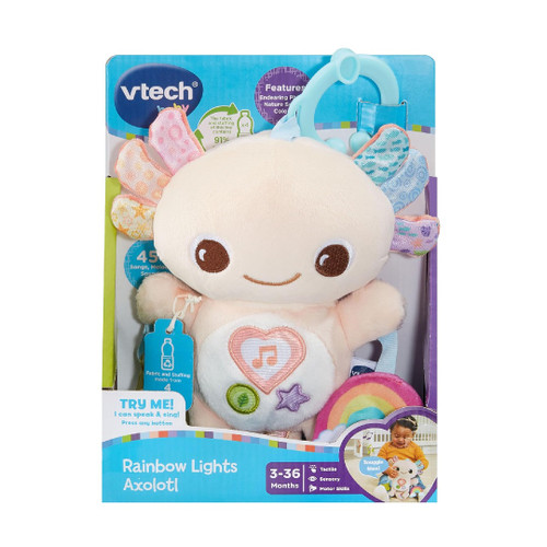 Vtech Rainbow Lights Axolotl Interactive Baby Toy