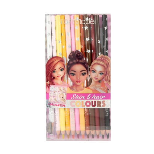 Topmodel Skin & Hair Colouring Pencil Set