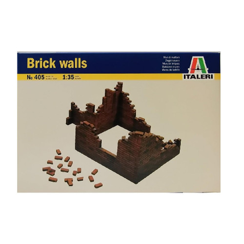 Italeri Brick Walls 1:35 Scale Model Construction Kit