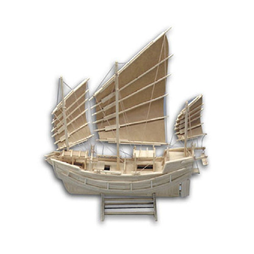 Matchmaker Chinese Junk Matchstick Wooden Ship Model Kit