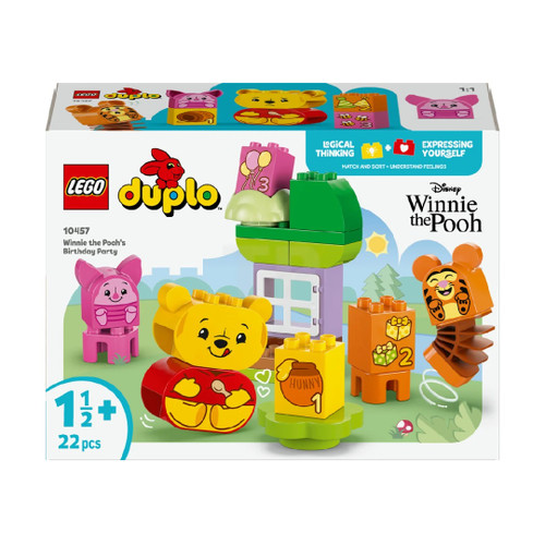 Lego 10457 Duplo Winnie The Pooh's Birthday Party 22 Piece Set