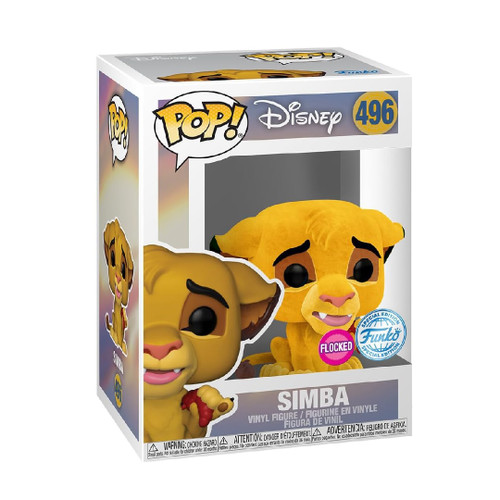 Funko Pop Disney The Lion King Simba With Bug Figure 496