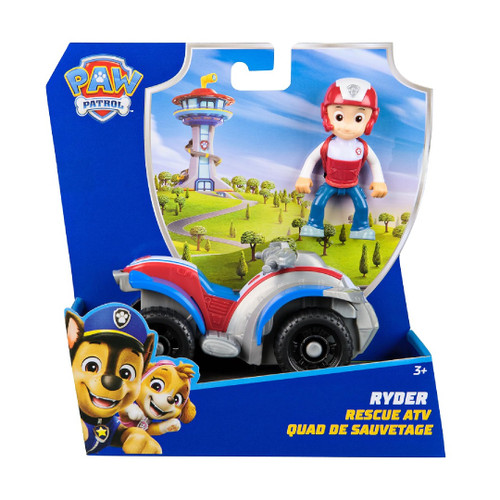 Paw Patrol Ryder Rescue All-Terrain Vehicle With Action Figure