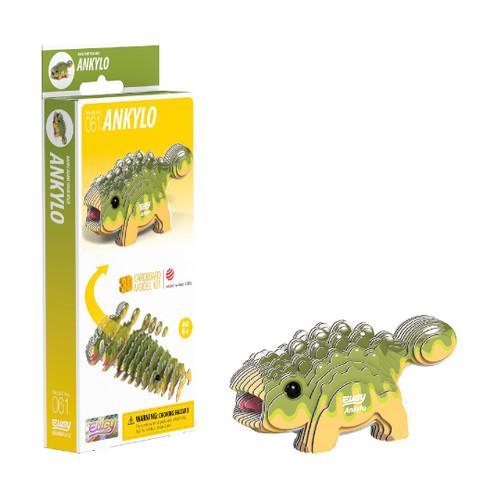 Eugy Ankylo 061 3D Cardboard Model Construction Kit