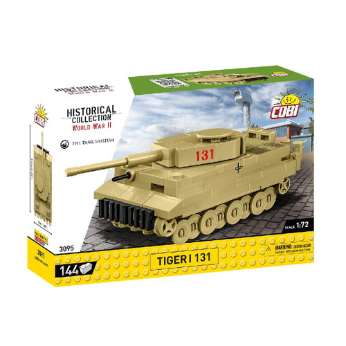 Cobi Historical Collection WW2 3095 Tiger Tank 144 Piece Construction Set